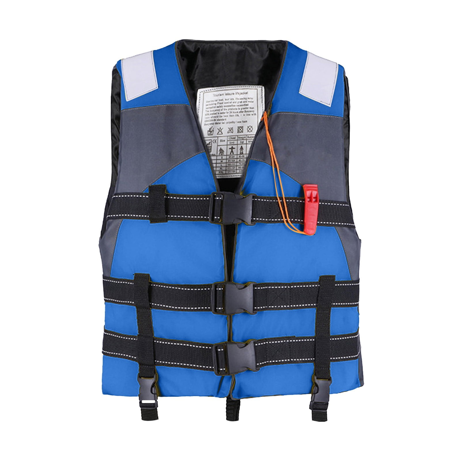 FastXmas Kids Swim Vest, Buoyancy Life Jacket with Adjustable Crotch ...