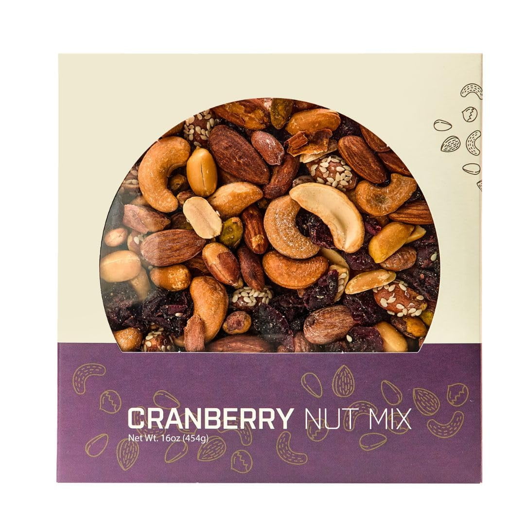Fastachi TMH1 Cranberry Nut Mix Peaceful Pause Gift Box | and Non-GMO Nut Snack | Vegan, Keto ...