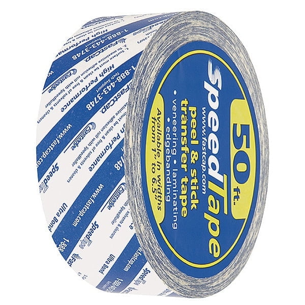 Fastcap Double Sided Tape,16 11/16 yd L,1" W STAPE.1"X50' - Walmart.com