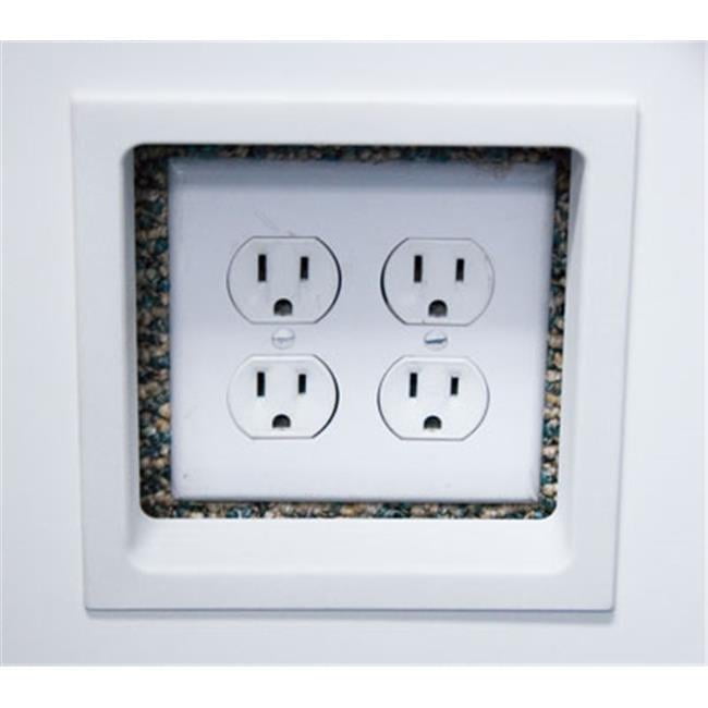 Fastcap FCETR DOUBLE WH Electric Trim Ring - White, Double - Walmart.com