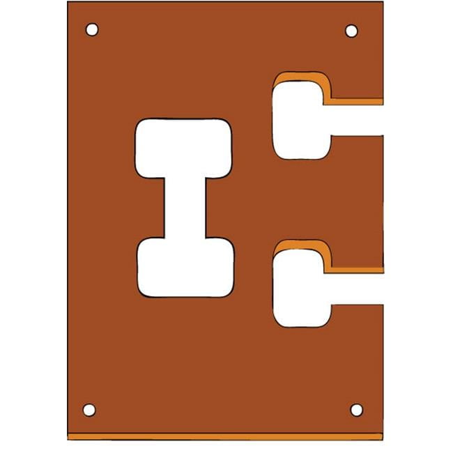 Fastcap FCFLIPBOLTJIG Flip Bolt Template - Walmart.com