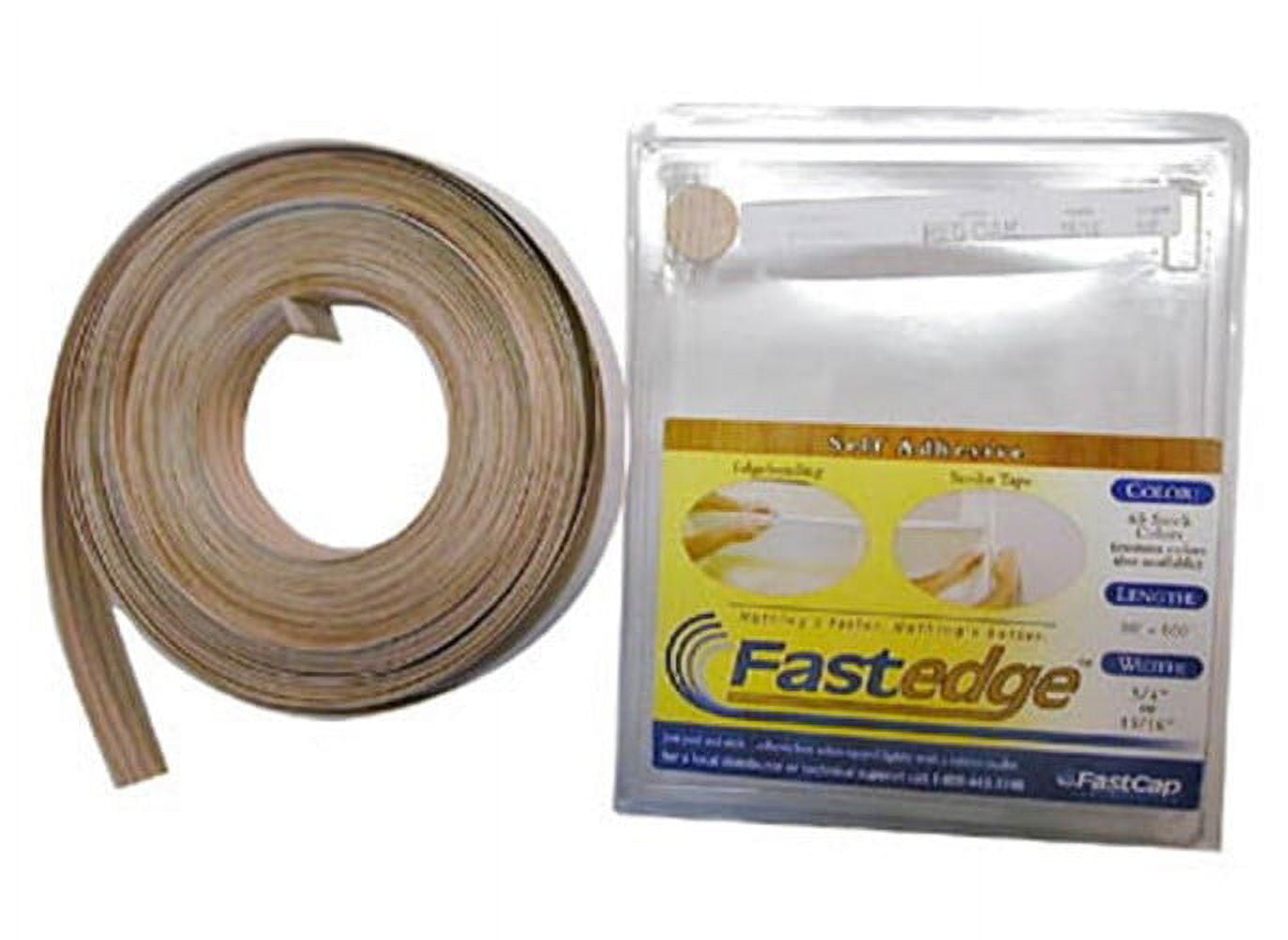 Fastcap Fastedge Peel & Stick Edge Tape 250' Roll Pvc Hardrock Maple ...