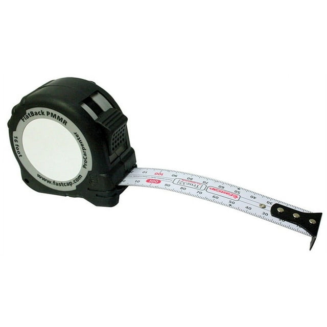 Fastcap PMMR-FLAT16 Flatback 16 PMMR ProCarpenter Measuring Tape Metric ...