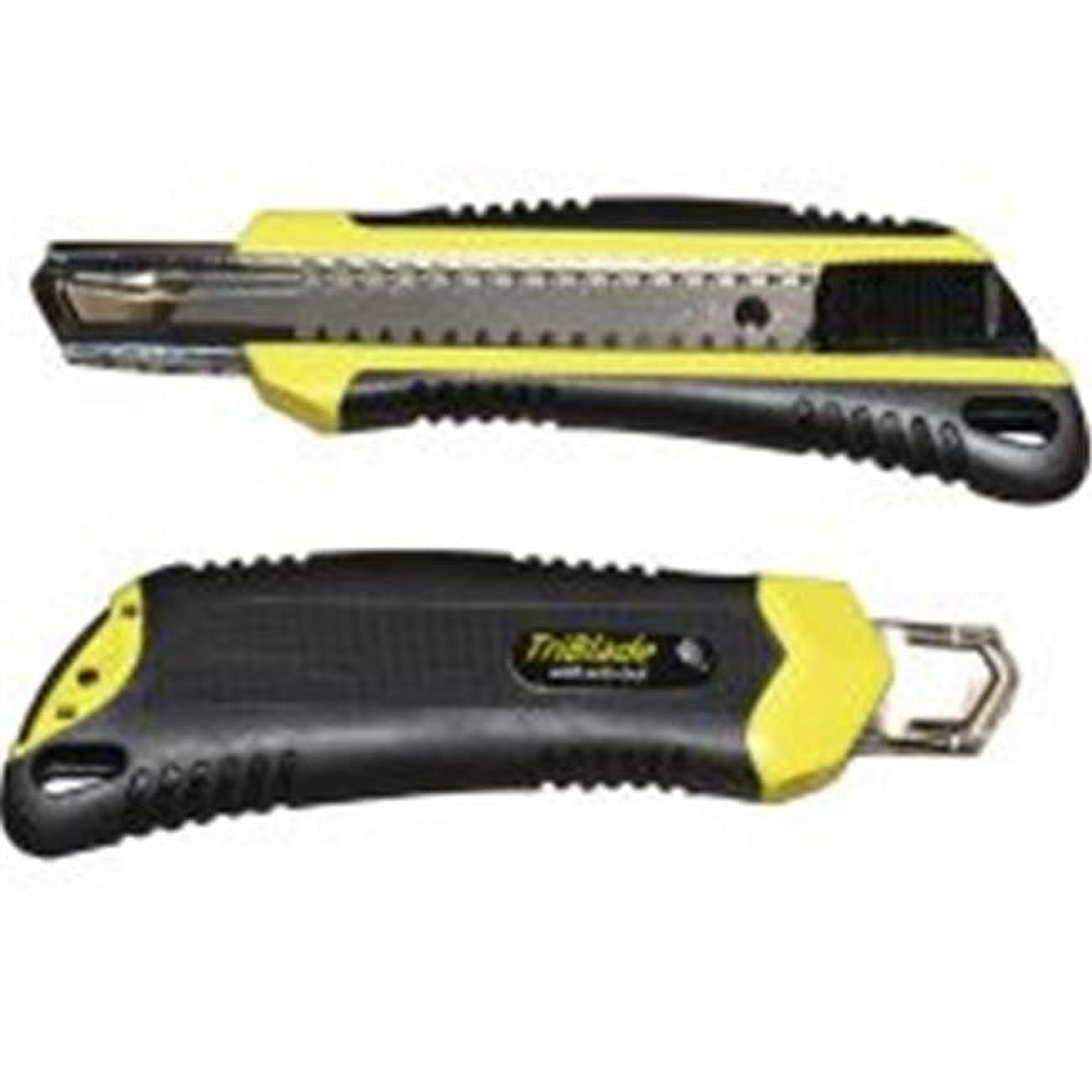 Fastcap Utility Knife with Snap-Off Blades - Black & Yellow - Walmart.com