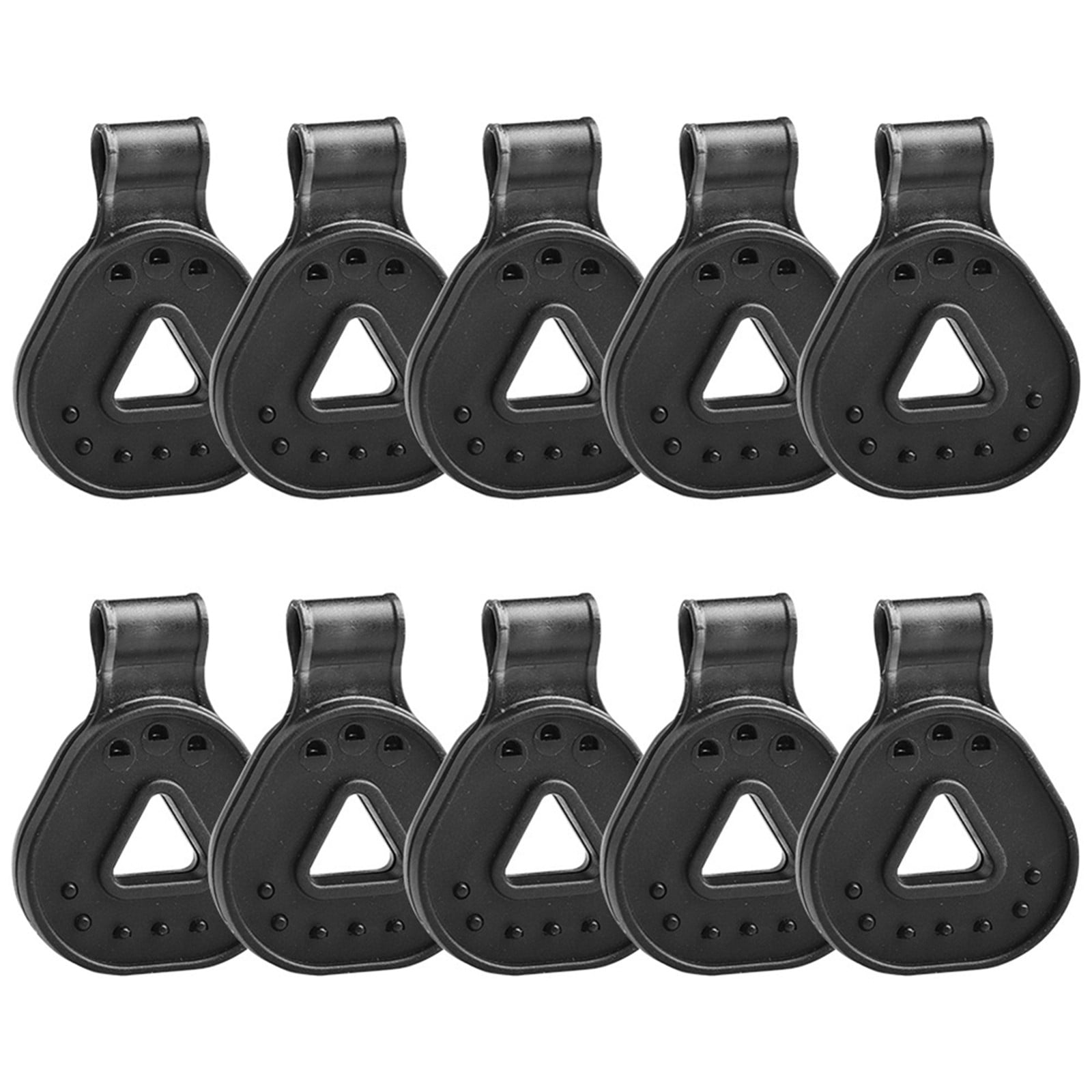 Fasten Your Shade Fabric with These 10PCS Plastic Clips and Rope Pass ...