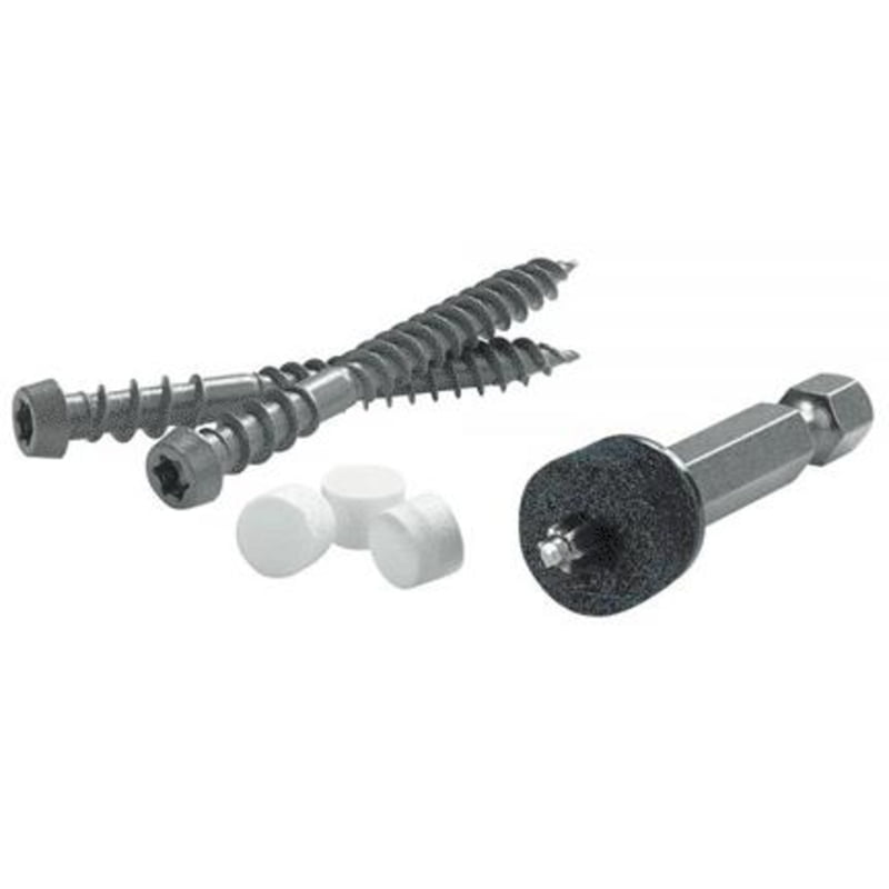 FastenMaster Cortex Torx Ttap Star Head Deck Screws and Plugs Kit 1 pk ...