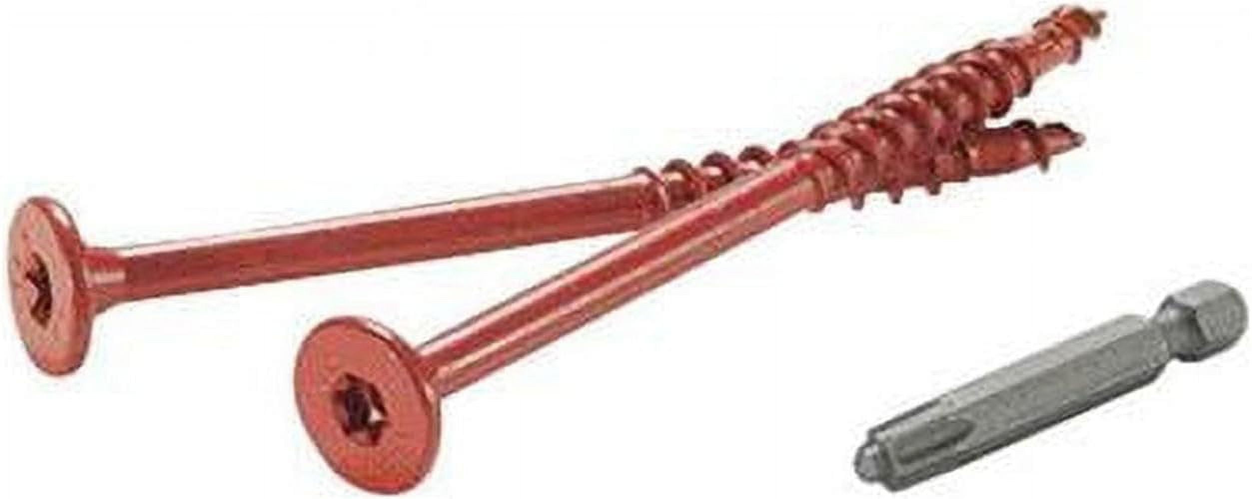 FastenMaster Flatlok No. 14 x 3-1/2 in. L #40 Torx Tap Flat Head Epoxy ...