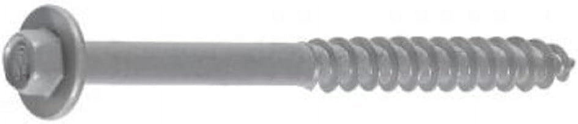 FastenMaster LedgerLOK 3-5/8 in. L Hex Washer Head Gray Steel Deck ...