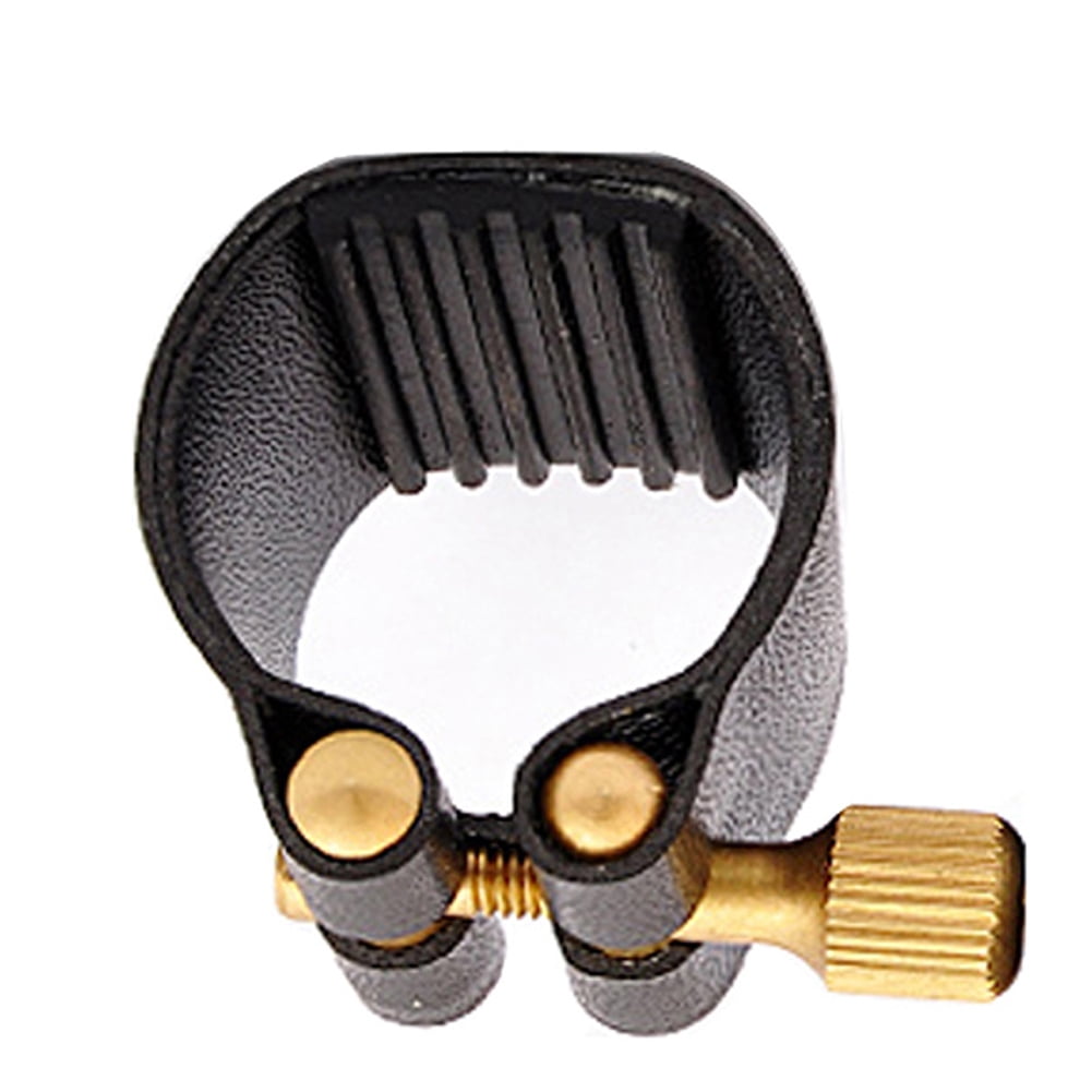 Fastener Clip Ligature Sax Mouthpiece Clamp for Alto Saxophone Rubber ...