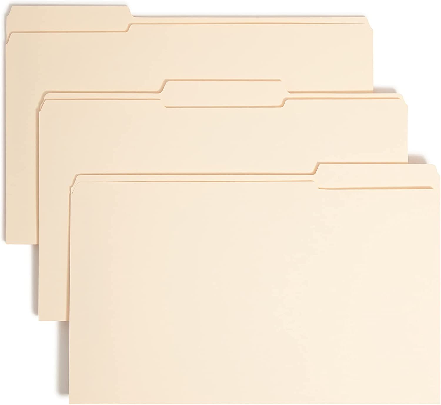 Fastener File Folder, 2 Fasteners, Reinforced 1/3-Cut Tab, 1-1/2 ...