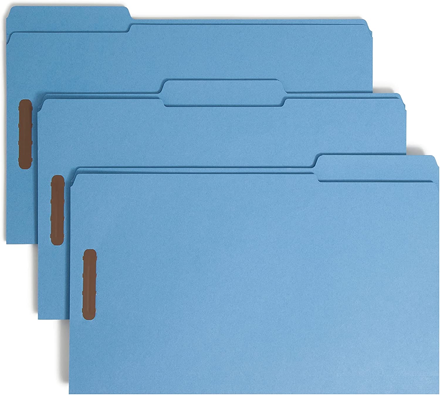 Fastener File Folder, 2 Fasteners, Reinforced 1/3-Cut Tab, Legal Size ...