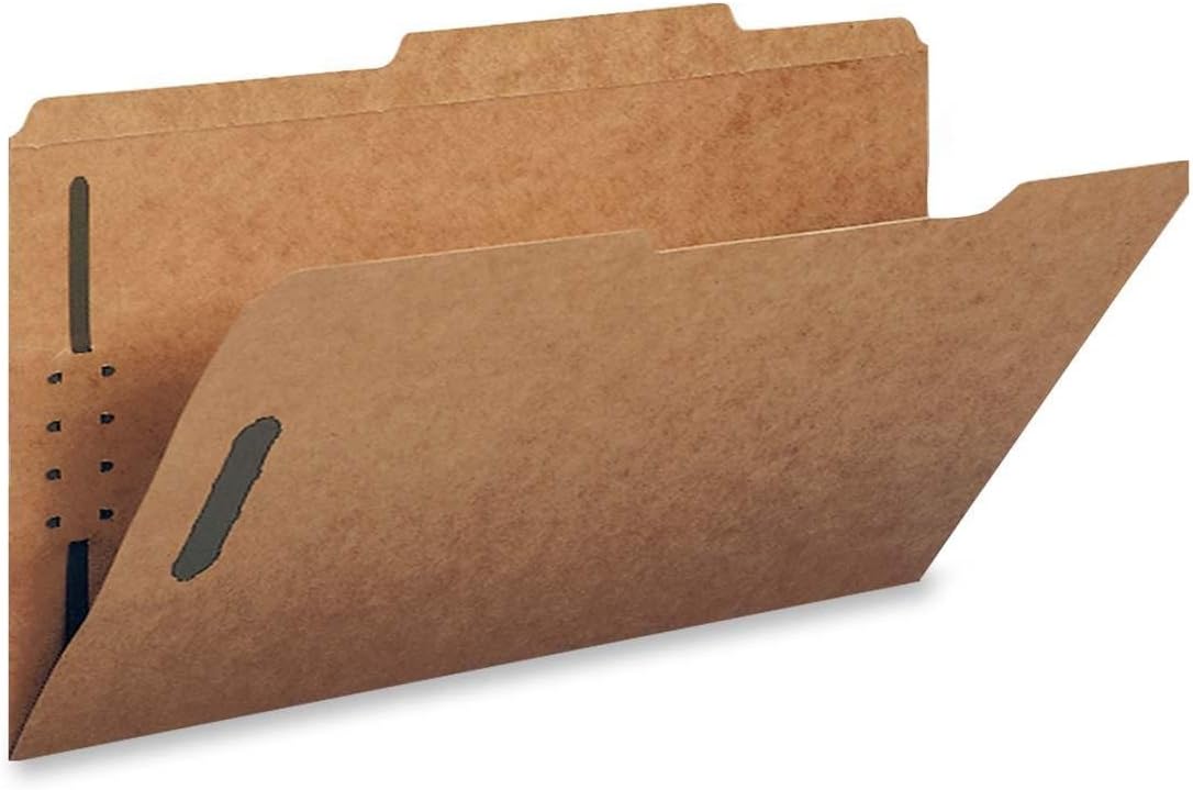 Fastener File Folder, 2 Fasteners, Reinforced Cut Labels, Letter Size ...