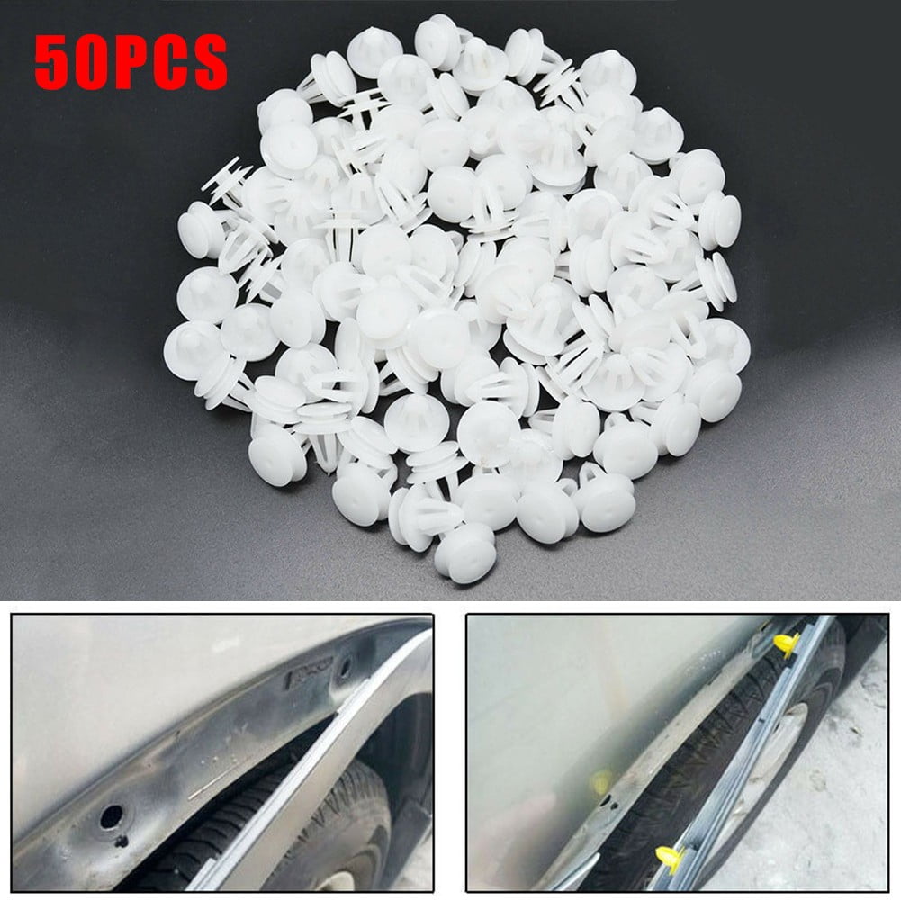 Fastener Retainer Buses Door Plastic White Accessories Car Clip Parts ...