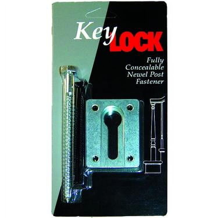 KeyLOCK Hardware - Fully Concealable Newel Post Fastener - Walmart.com