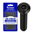 Fastenere Button Head Socket Cap Screws - 1/4-28 x 1-1/2" (25-Pcs ...