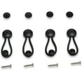 Fasteners 6 5 8 Standard Size Black Bungee Shock Cord And Fastener For