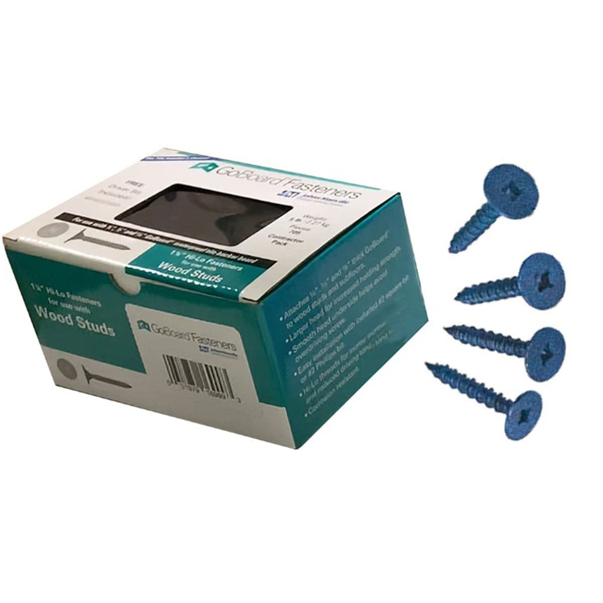 Fasteners Wood Studs – 1 ⅝” Hi-Lo 550 Piece Contractor Pack - Walmart.com