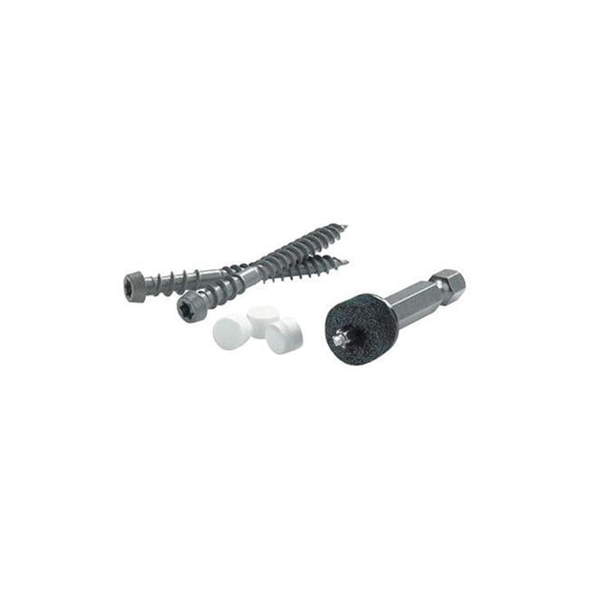 Fastenmaster 2.75 in. Torx TTAP Star Head Smooth Stainless Steel Hidden ...