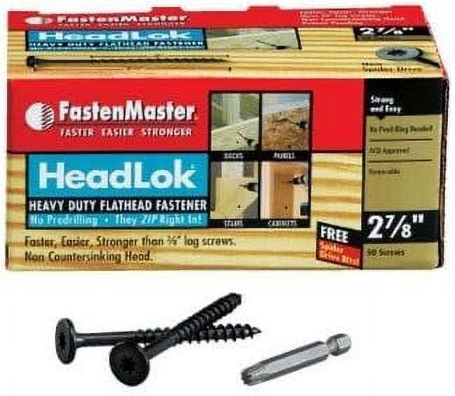 Fastenmaster Screws 2-7/8 " 50 / Box - Walmart.com