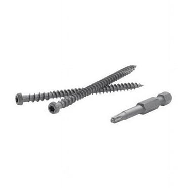 Fastenmaster 5917158 2.5 in. Torx TTAP Hickory Stainless Steel Hidden ...