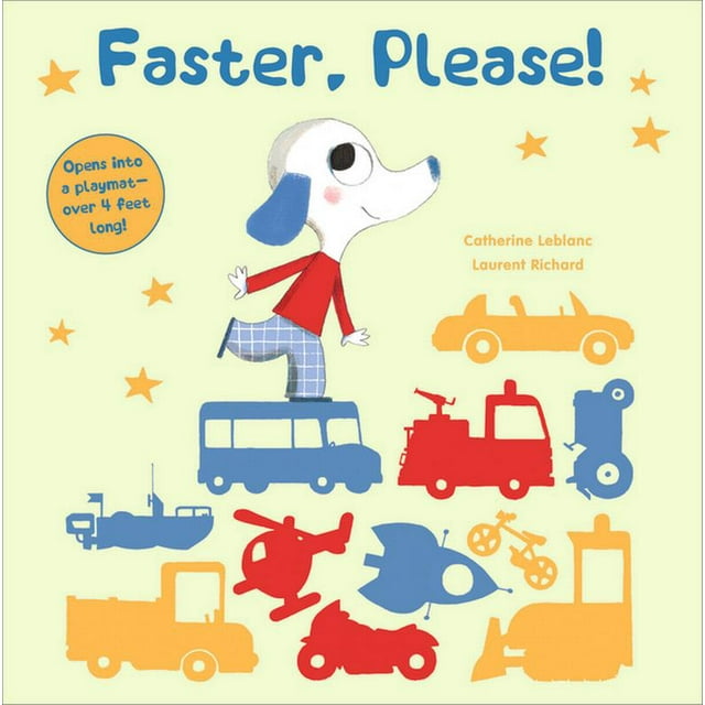 Faster, Please!: Vehicles on the Go (Board Book) - Walmart.com