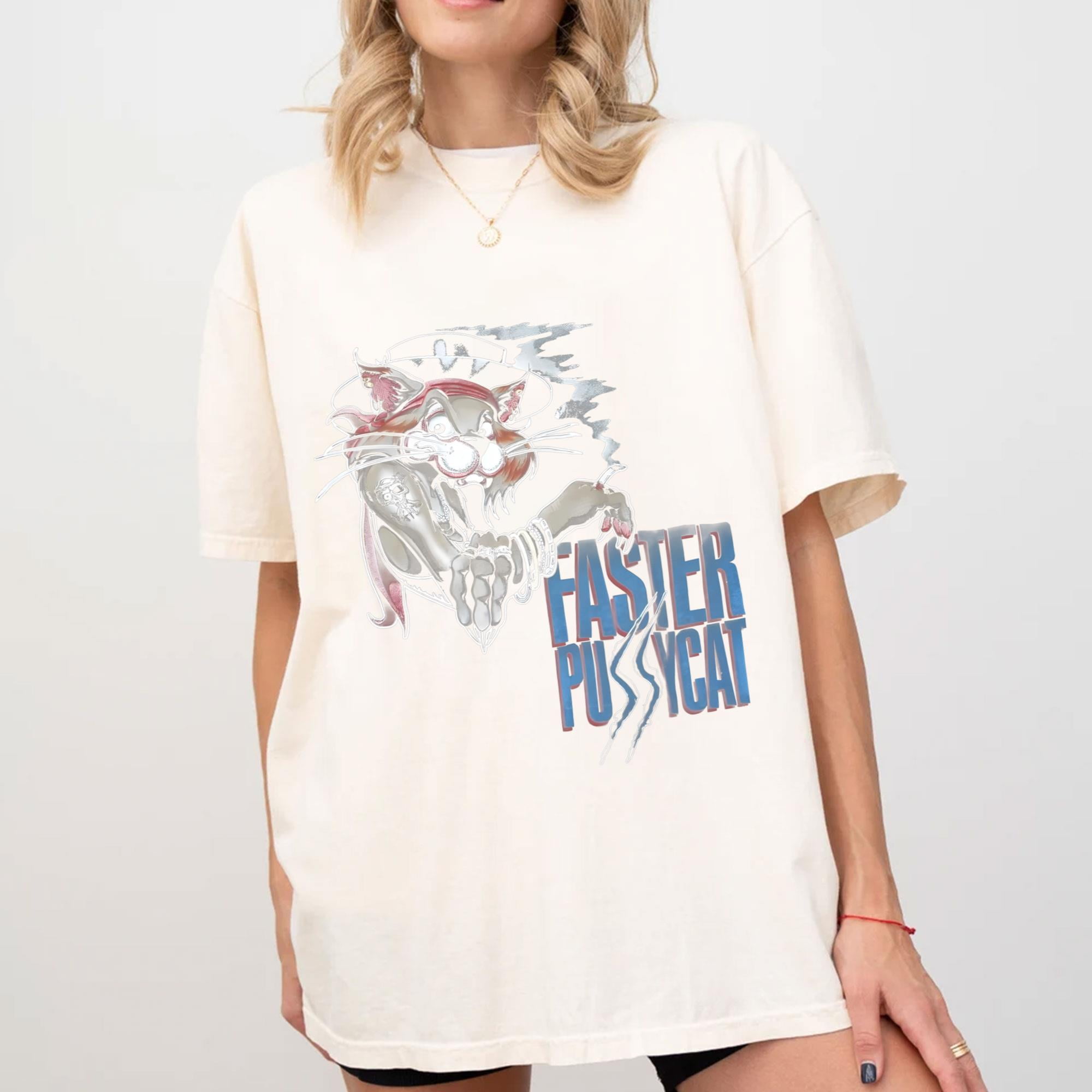 Faster Pussycat 1987 88 The Itch You Can®t Scratch Tour T Shirt
