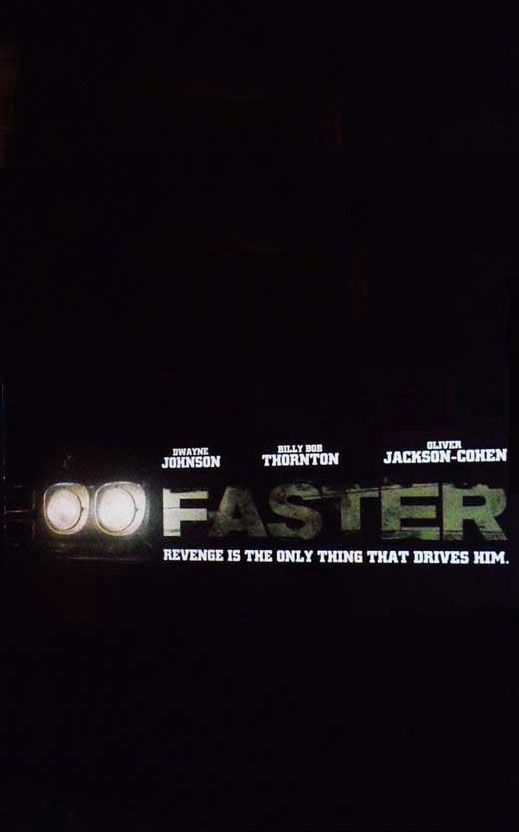 Faster - movie POSTER (Style B) (11" x 17") (2010) - Walmart.com