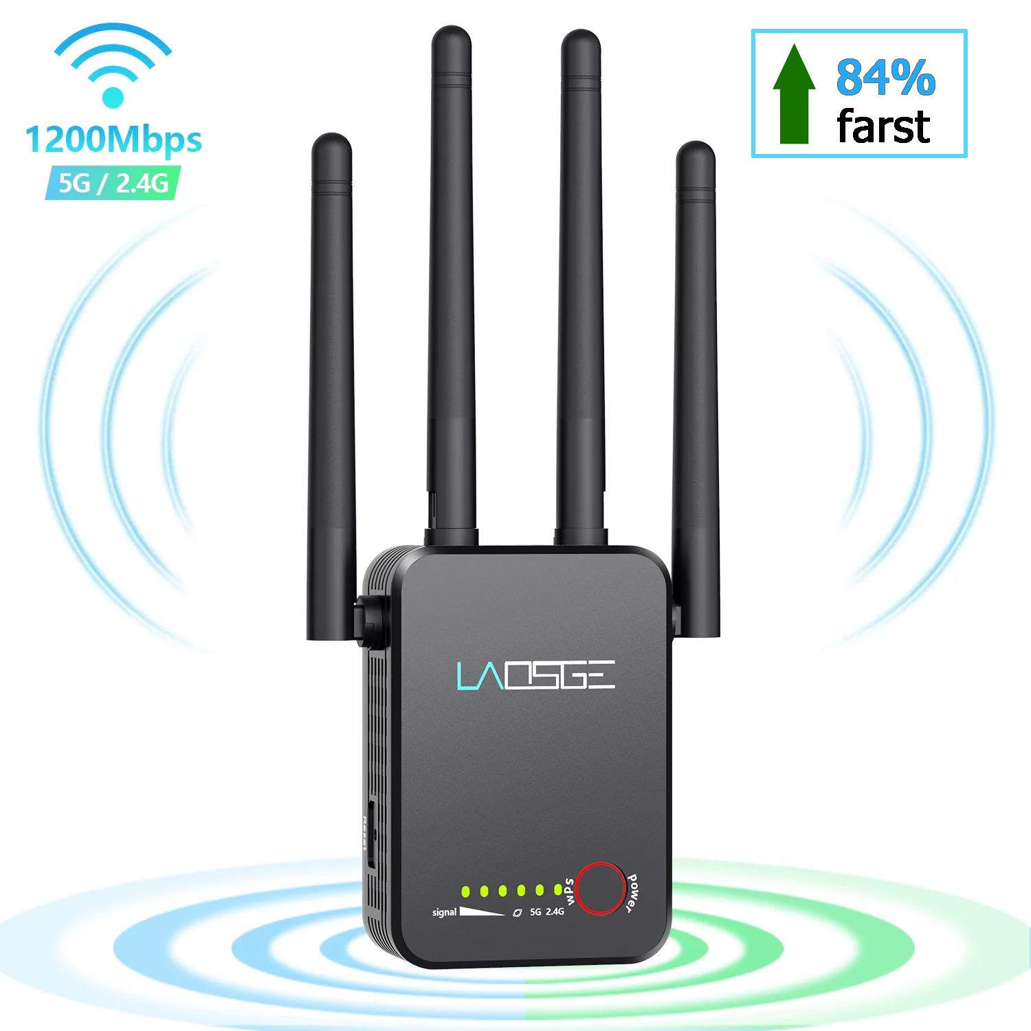 Netgear N300 WiFi Range Extender (WN3000RP-100NAS) - Walmart.com