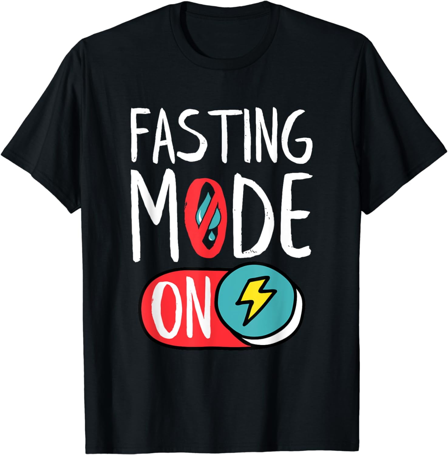 Fasting Mode On, Ramadan Weight Loss and Fasting T-Shirt - Walmart.com