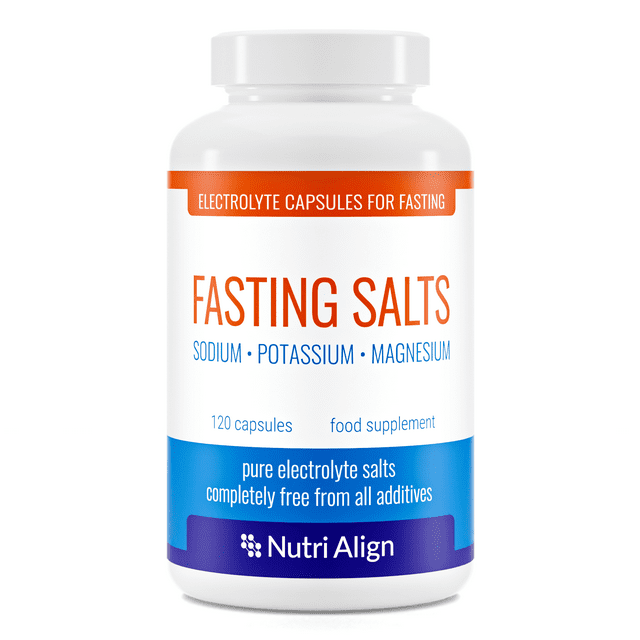 Pure Fasting Salts Capsules: Electrolyte Supplement for Extended ...