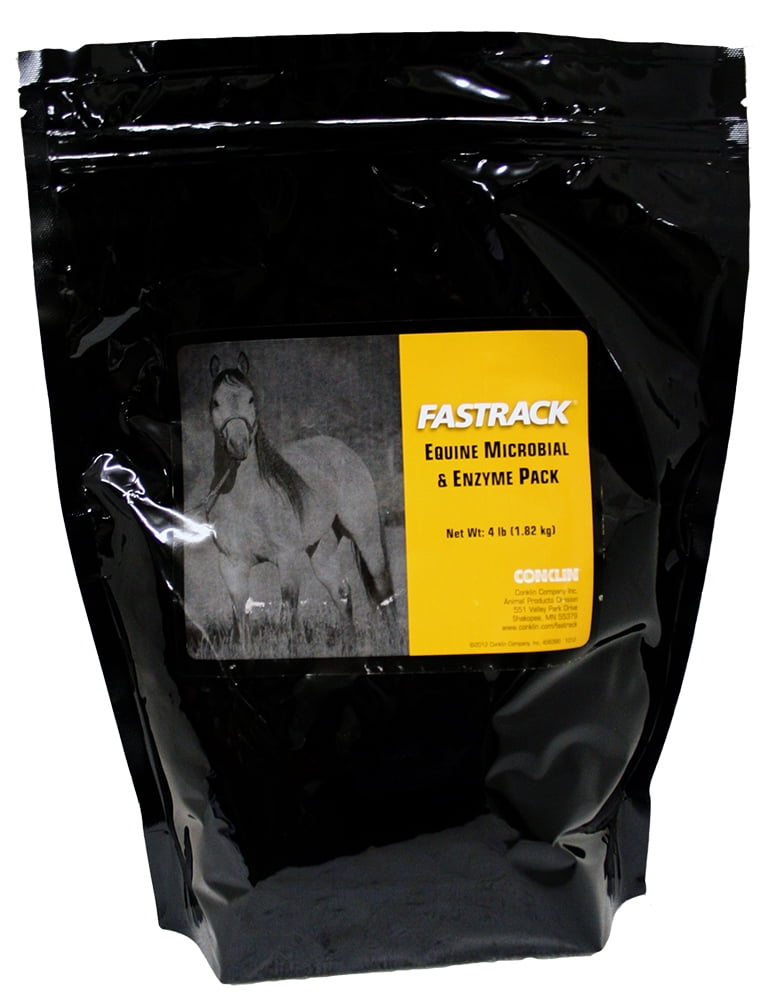 Fastrack Equine Microbial And Enzyme Pack, 4 lb. - Walmart.com