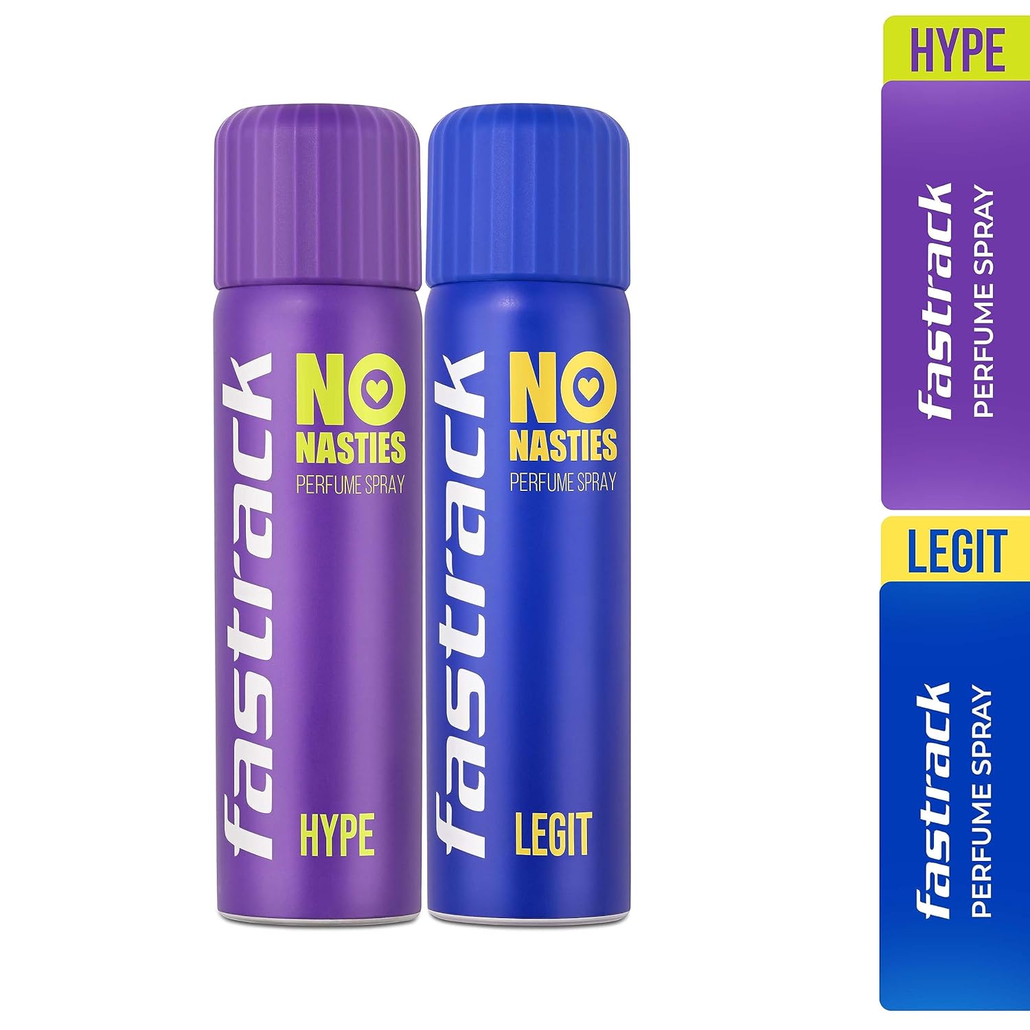 Fastrack Hype + Legit No Nasties Deodorant Perfume Spray Combo For Men ...