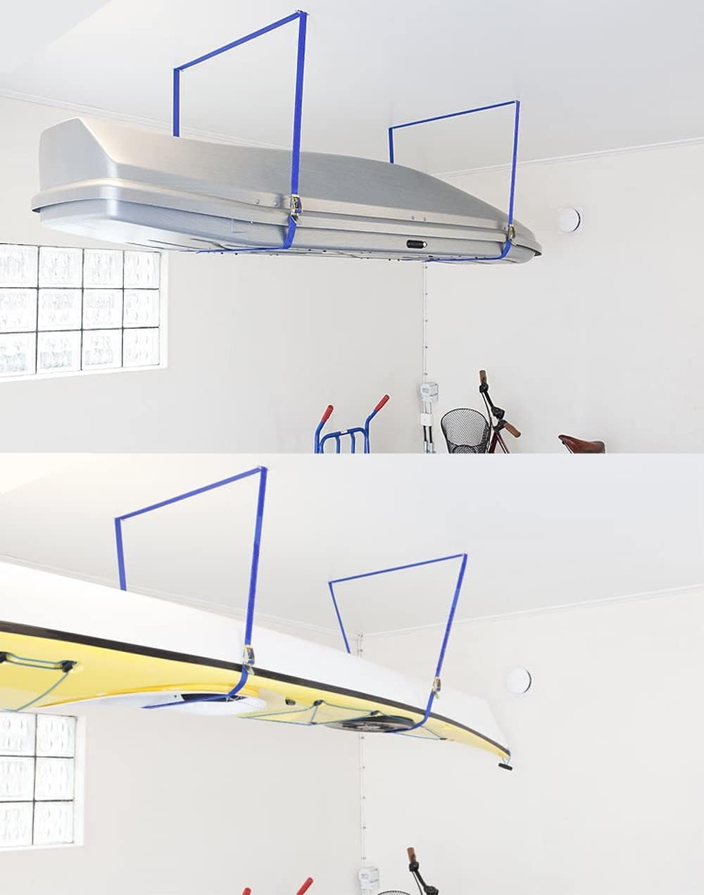 Fasty - Box Lift Straps/Garage Storage Lift/Cargo Lift - 2 Straps - 12 ...