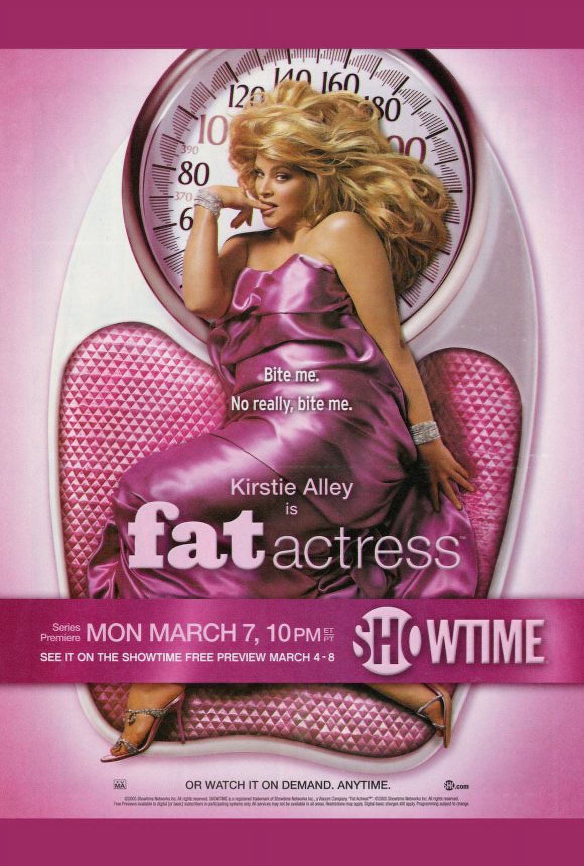 Fat Actress - movie POSTER (Style A) (27" x 40") (2005) - Walmart.com