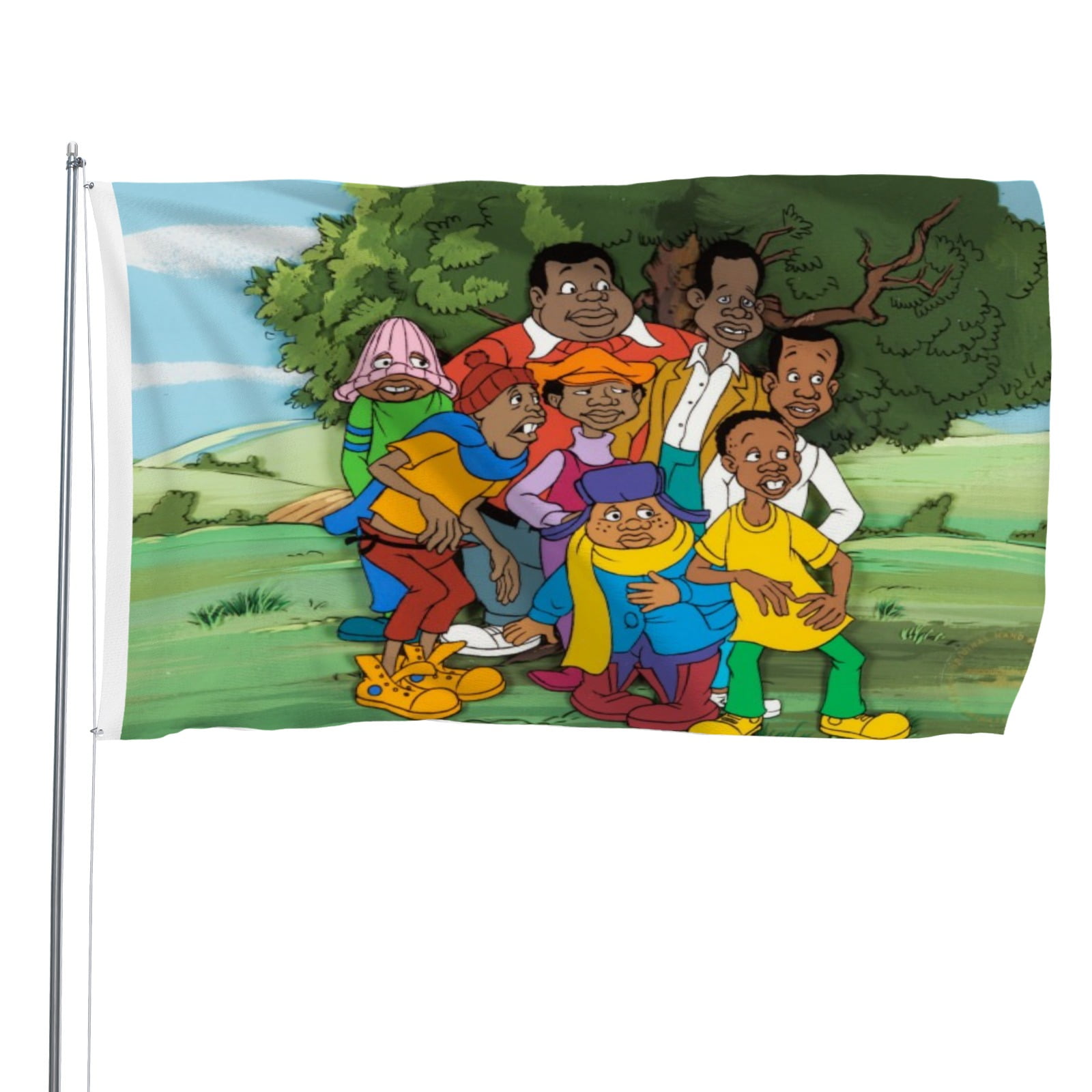 Fat Albert and the Cosby Kids-themed Printed Flag Perfect gift for fans ...