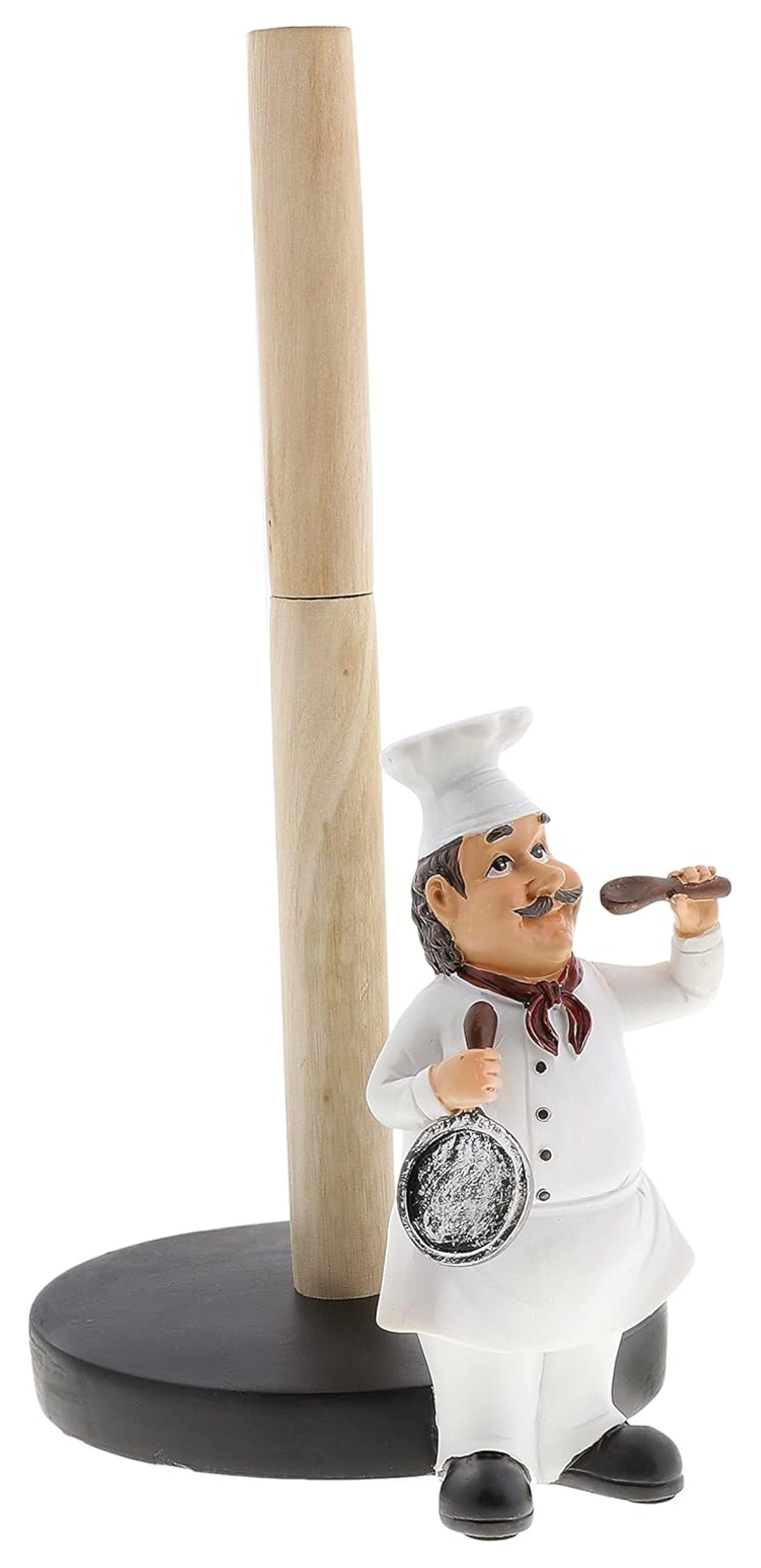 Fat Chef Figurine Paper Towel Holder Chef Kitchen Décor Collection ...