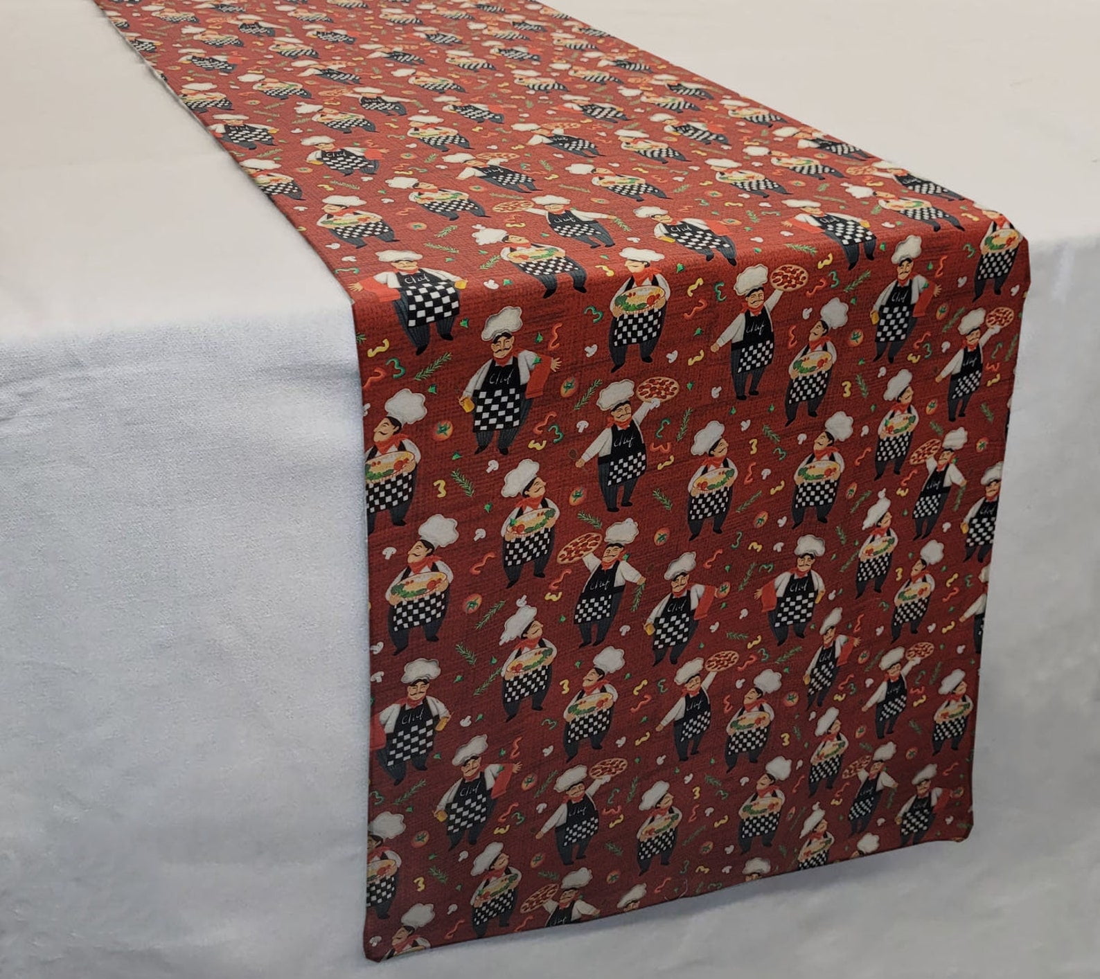 Fat Chefs Table Runner by Penny's Needful Things (8 Feet Long ...