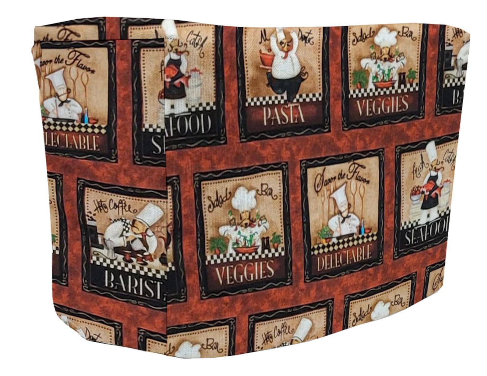 Fat Chefs Toaster Cover by Penny's Needful Things (2 Slice, Bistro ...