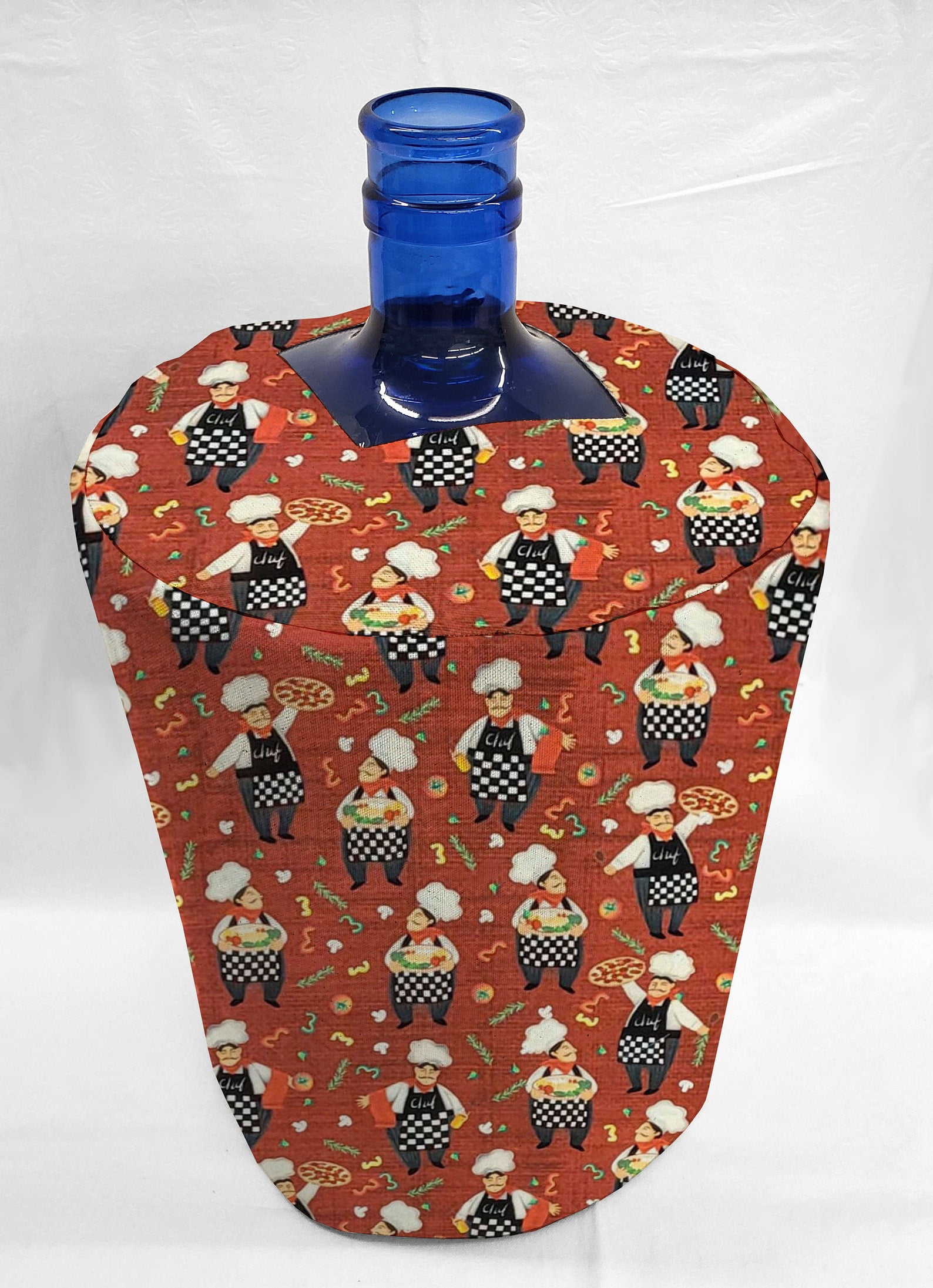 Fat Chefs Water Bottle Cover by Penny's Needful Things (3 Gallon Cover ...