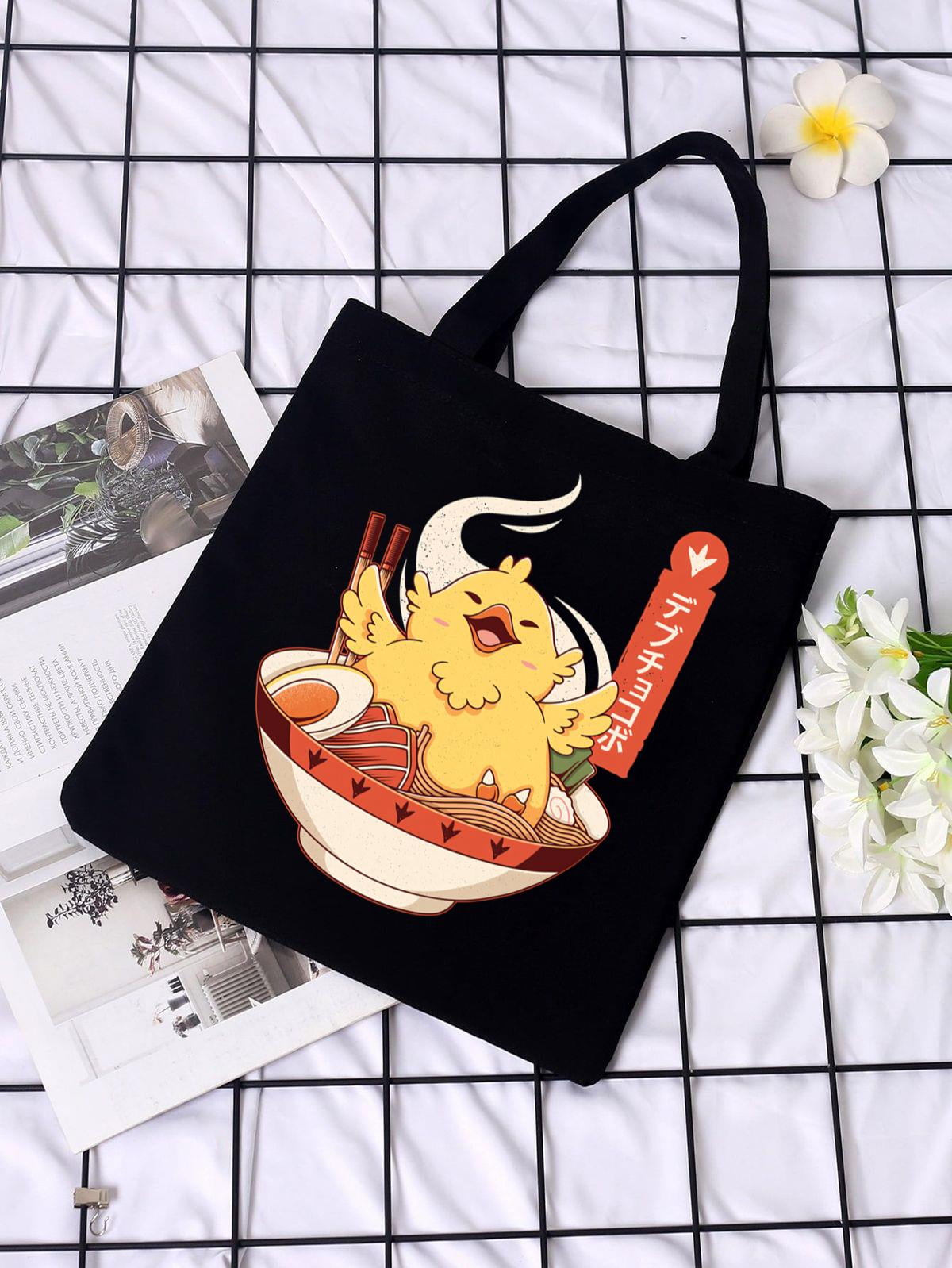 Fat Chocobo Ramen T-Bag - Final Fantasy Video Games Bag - FFVII - FFXIV ...