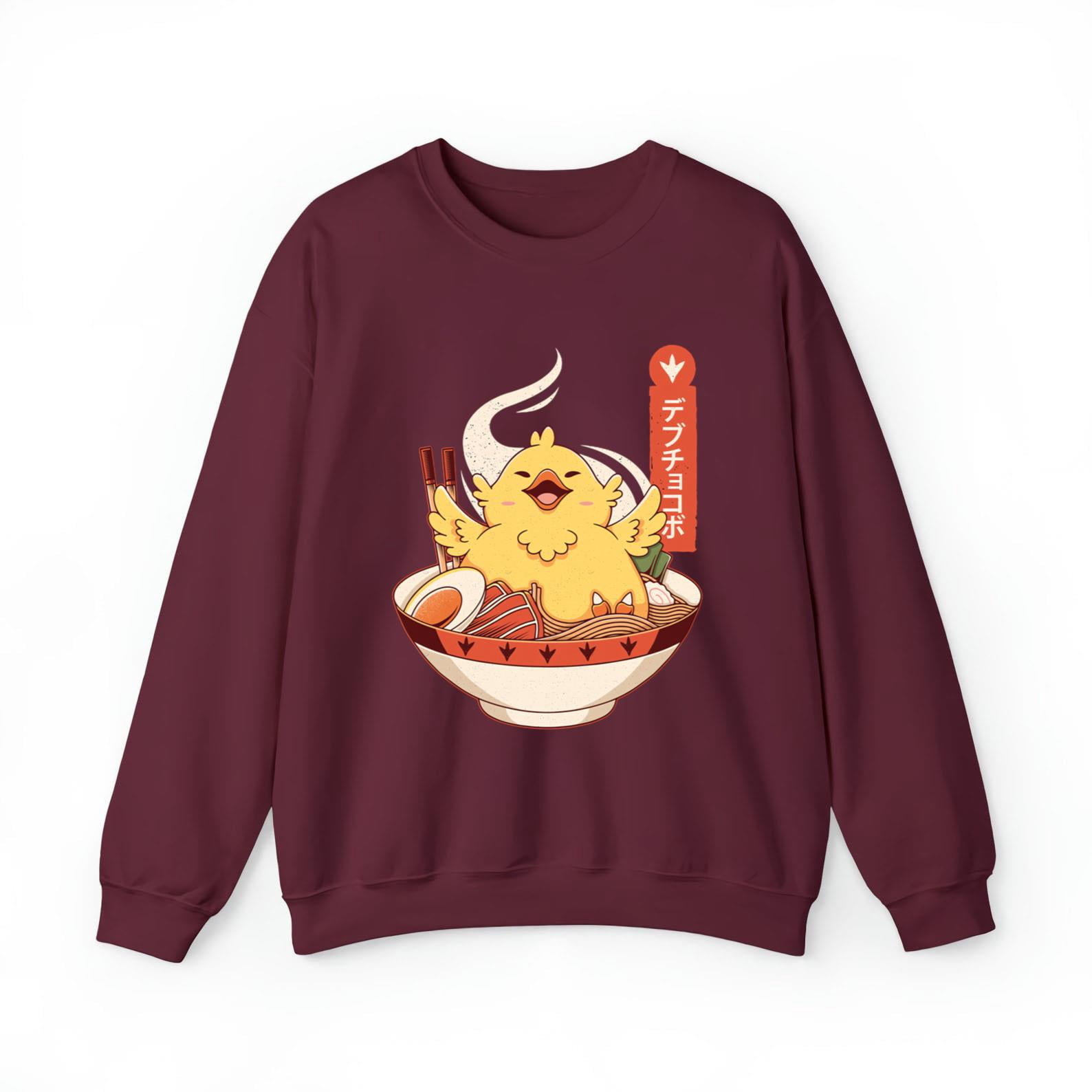Fat Chocobo Ramen T-shirt - Final Fantasy Video Games Shirt - FFVII ...