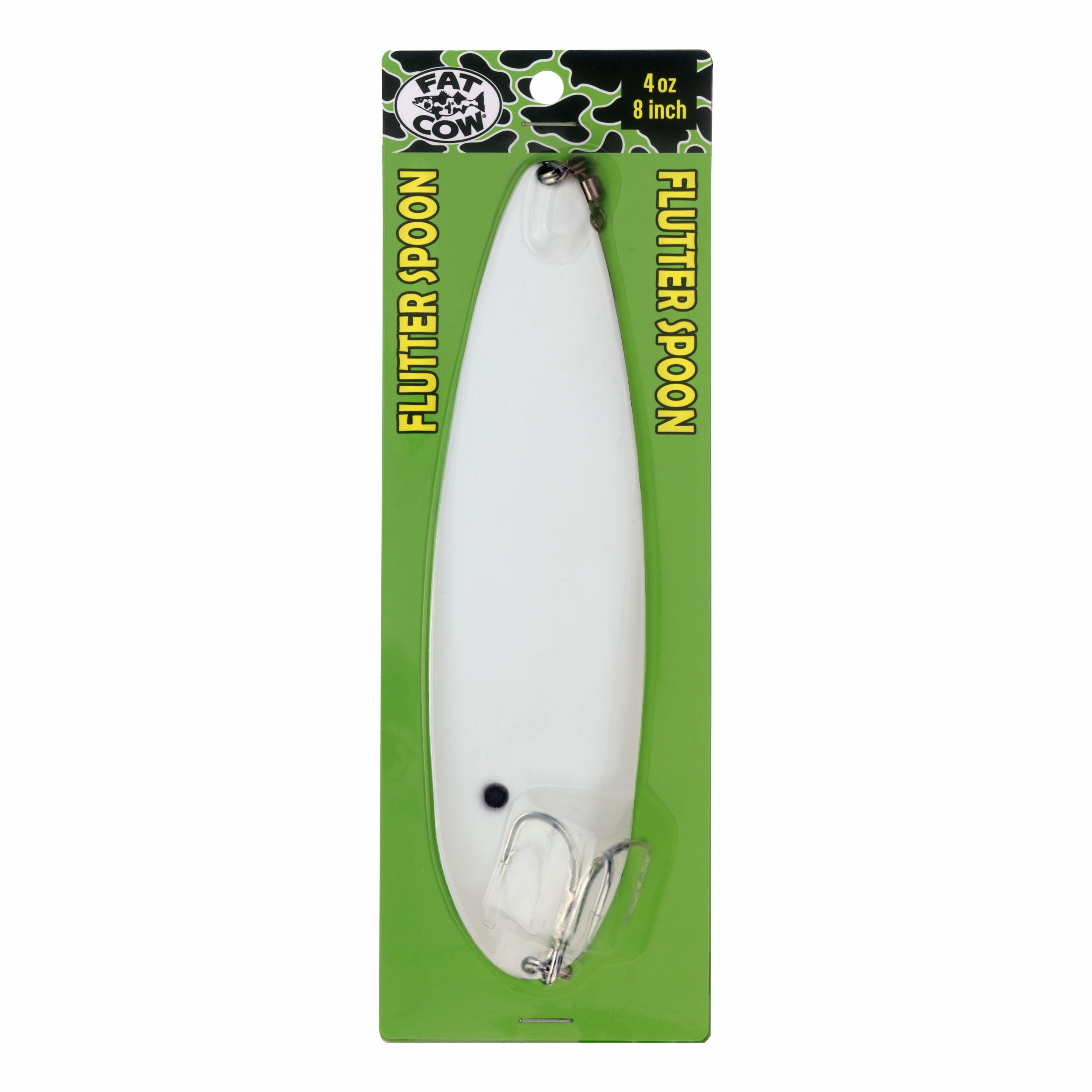 Fat Cow Flutter Spoon 8" Pearl White - Walmart.com