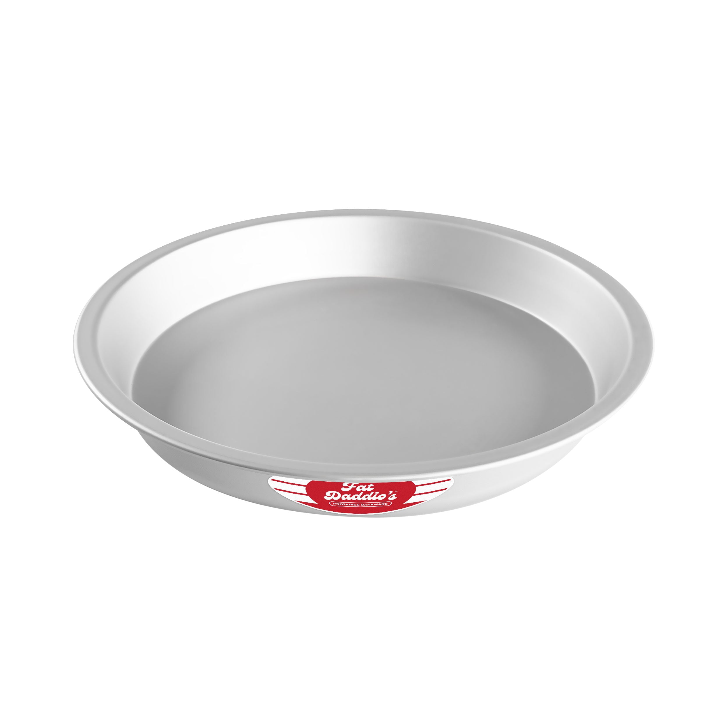 Fat Daddio's, Pie Pan, 12" Round Deep Dish, Anodized Aluminum - Walmart.com