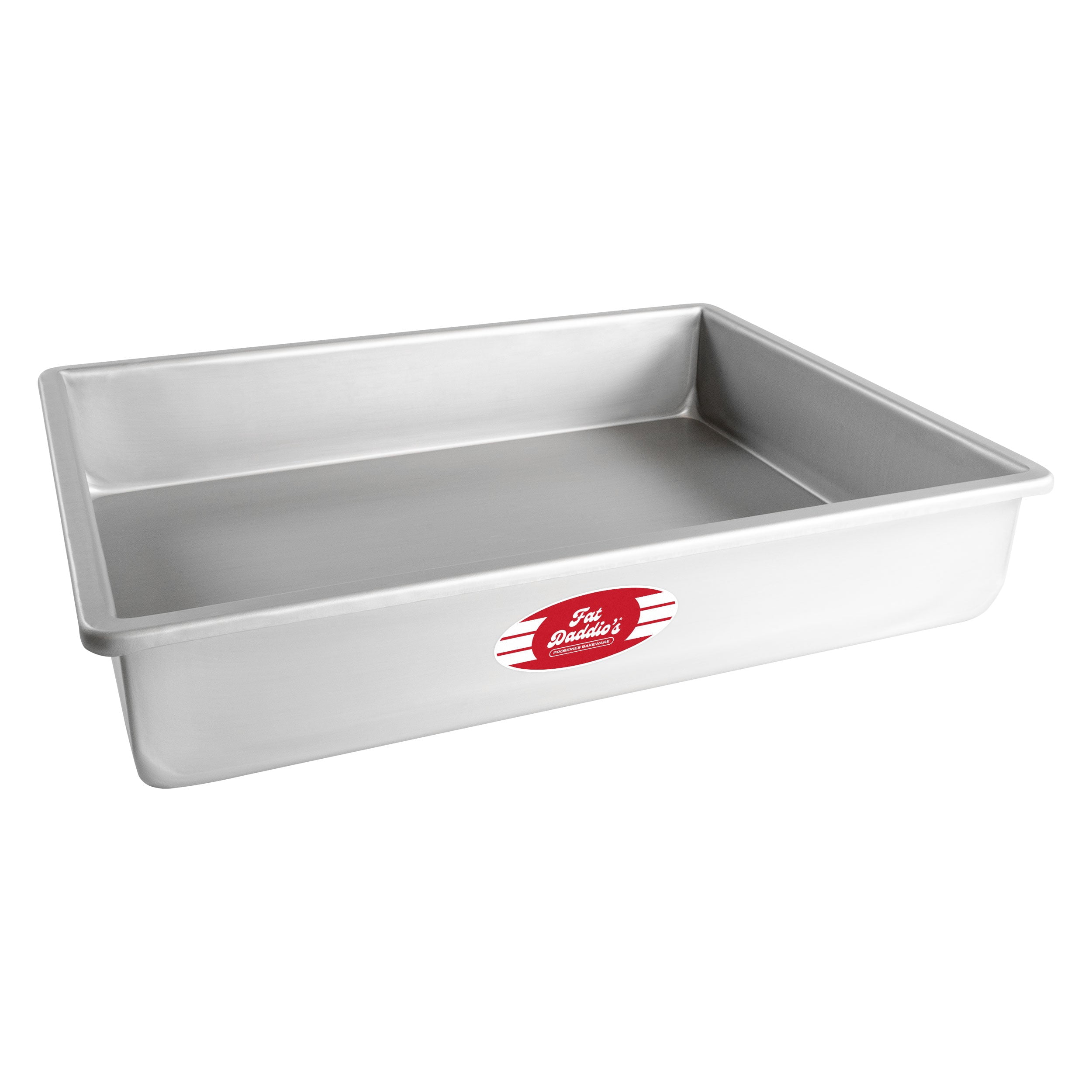 Fat Daddio's Deep Rectangle Anodized Aluminum Sheet Cake Pan, 12 x 16 x ...