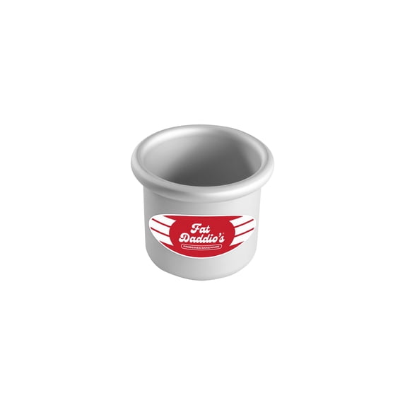 Fat Daddio's Small Deep Anodized Aluminum Round Cake Pan, 3 x 3 inch ...