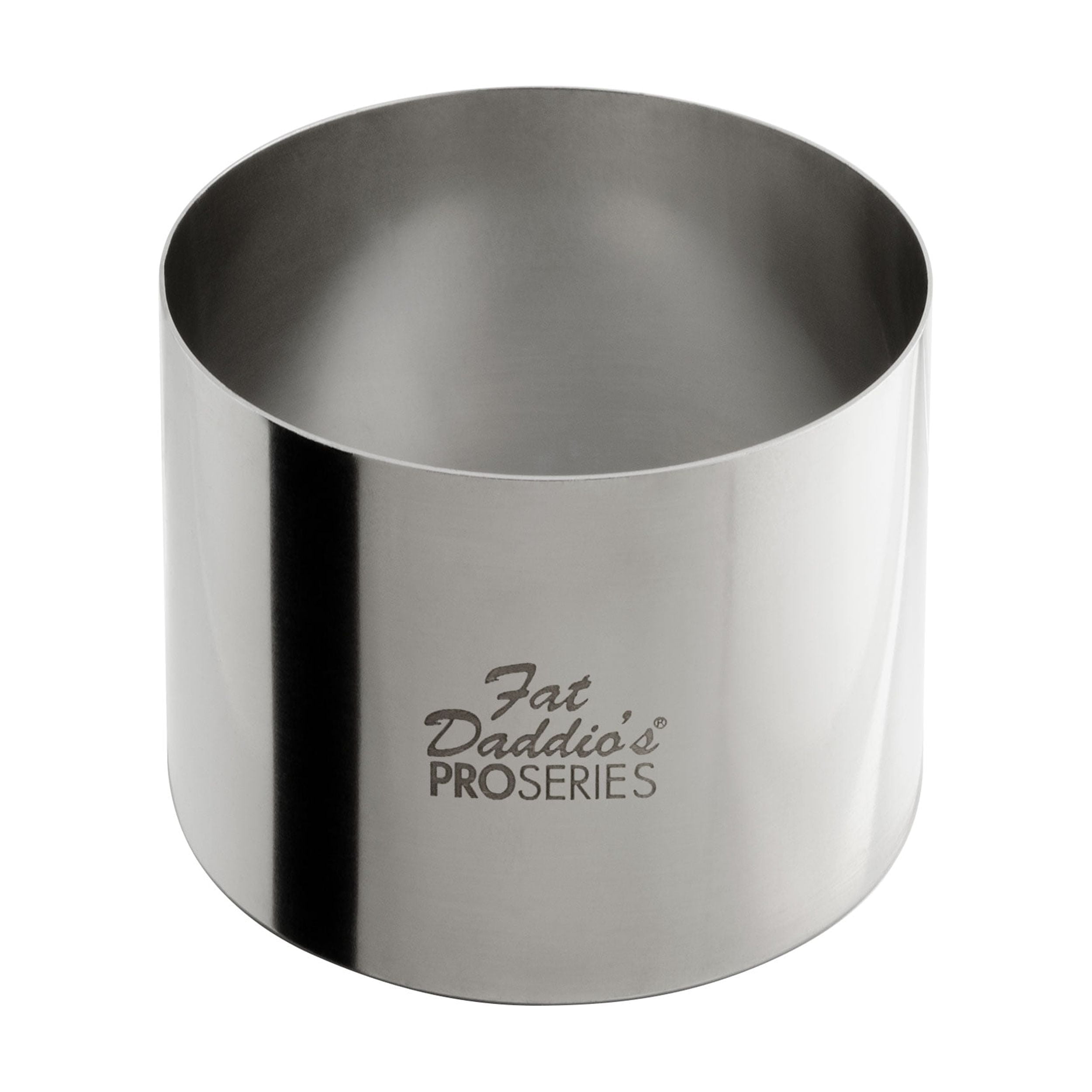 Fat Daddio's SSRD-3020 Stainless Steel Round Cake & Pastry Ring, 3 x 2 ...