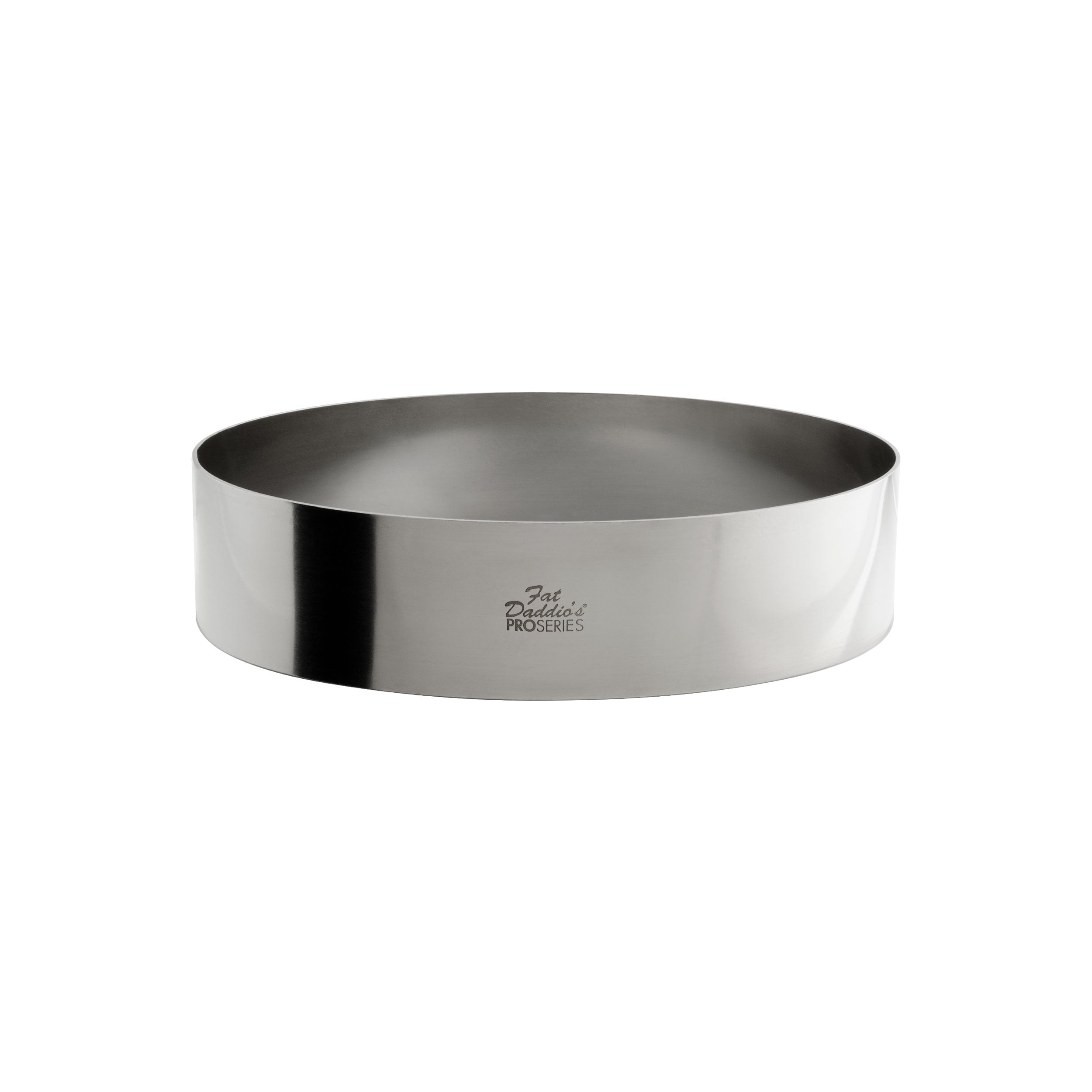 Fat Daddio's SSRD-8020 Stainless Steel Round Cake & Pastry Ring, 8 x 2 ...