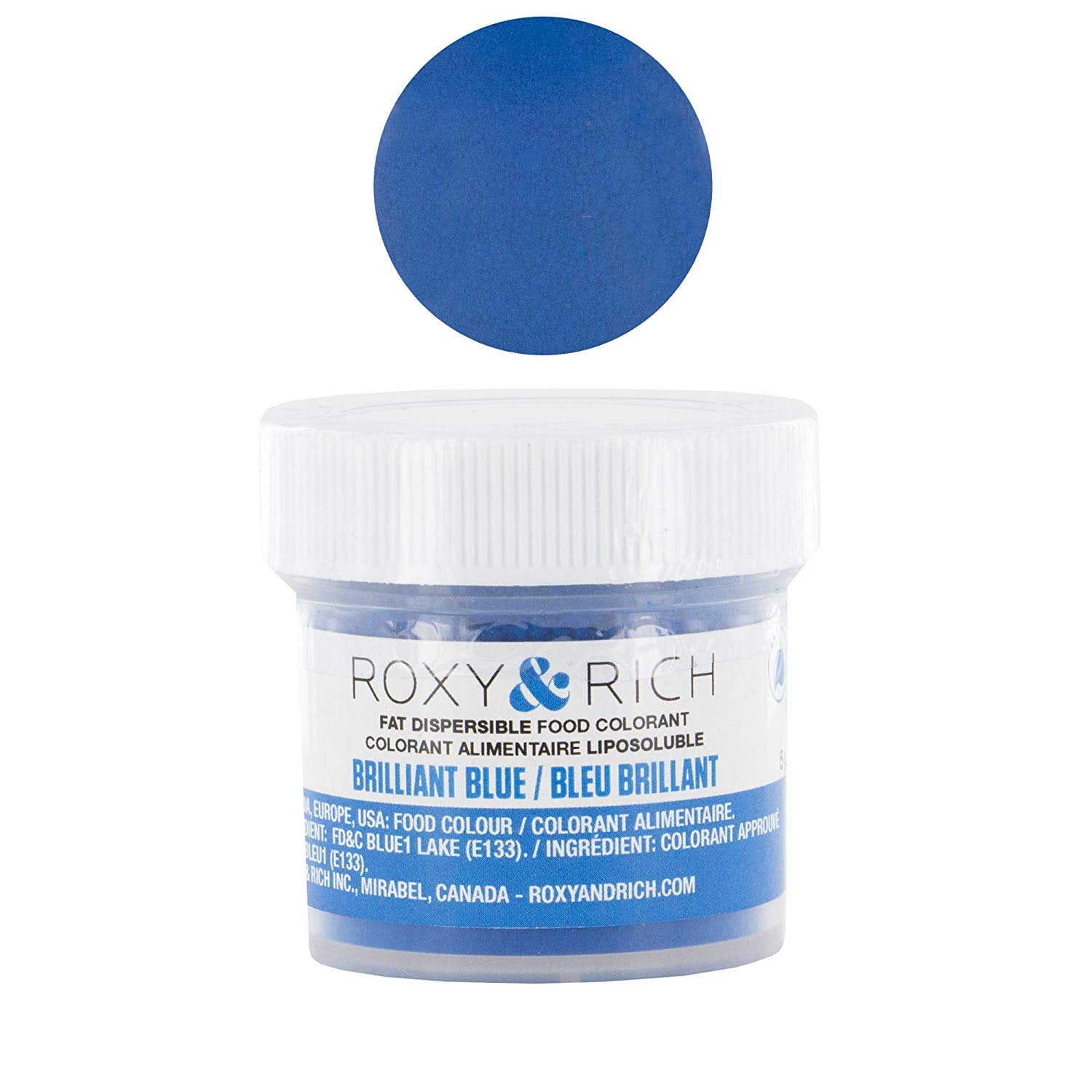Roxy & Rich Fat Dispersible Food Coloring 5 Grams Brilliant Blue ...