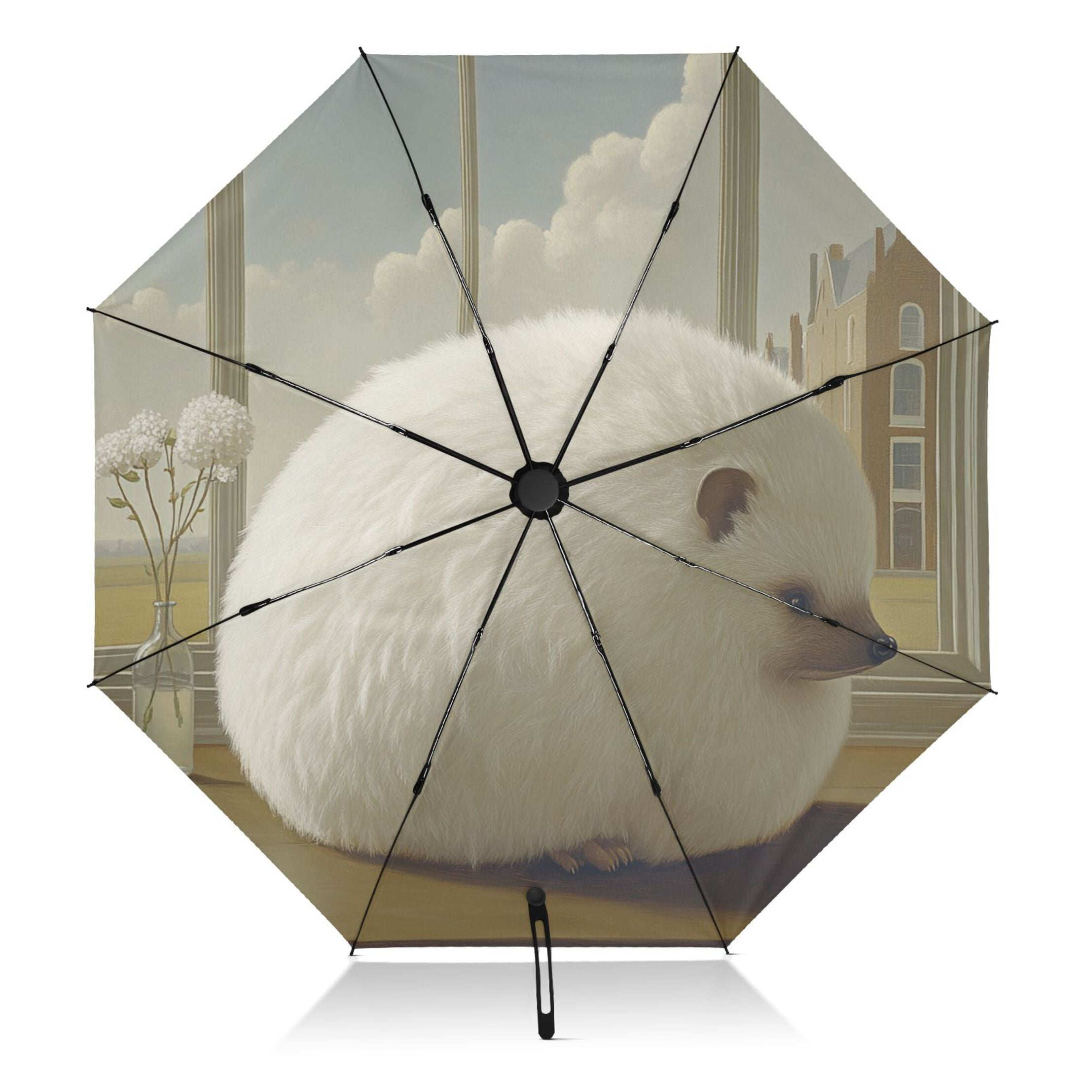 Fat Hedgehog Extra Large Automatic Umbrella, UV Protection, Waterproof ...