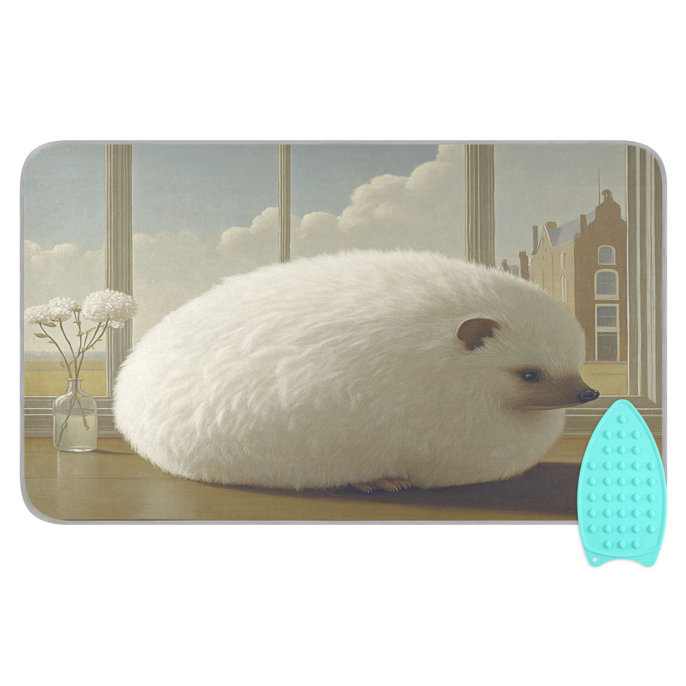 Fat Hedgehog Portable Ironing Mat, Heat-Resistant, Dual-Sided, Foldable ...